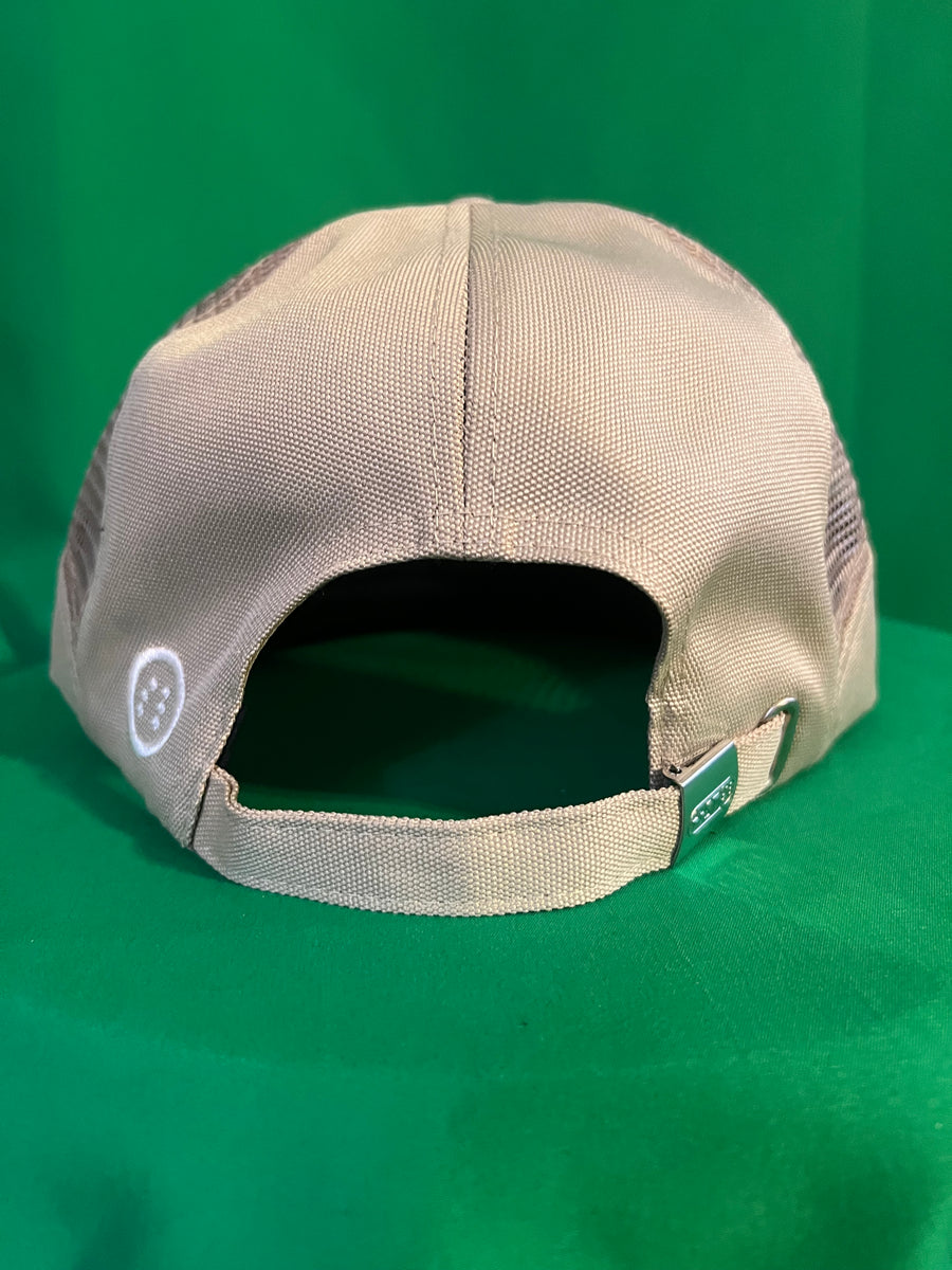 Khaki Mesh Side Panel Golf Hat – Napsac Shop